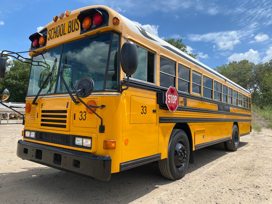 Used School Bus Texas : 2009 Bluebird All American School Bus – Bus Spot